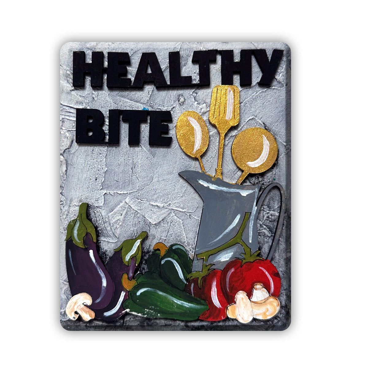 HEALTHY BITE MAGNET DIY – Anu art and craft supplies