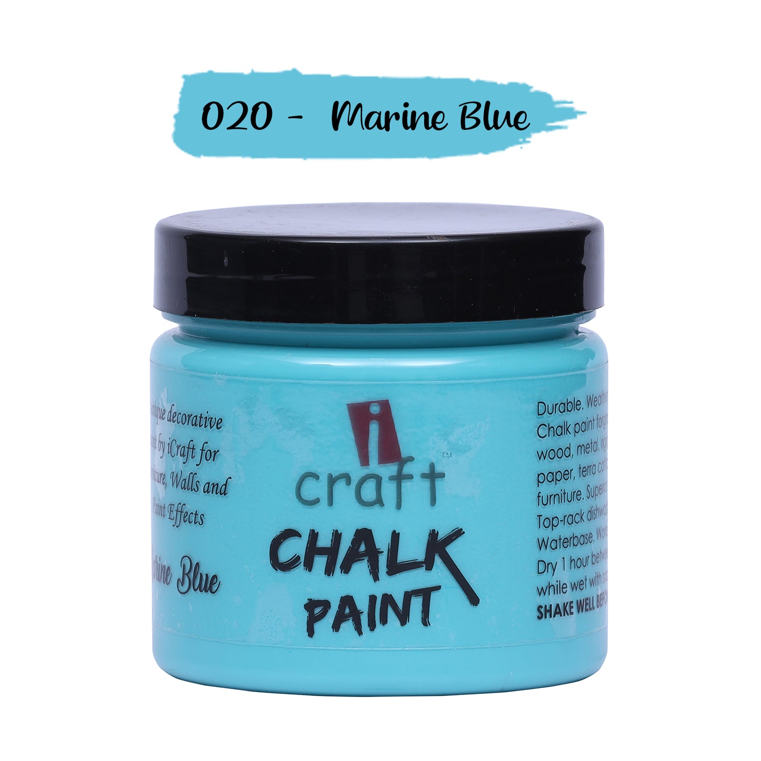 MARINE BLUE Smooth, Creamy & Non-Toxic 250 ML – Anu art and craft supplies