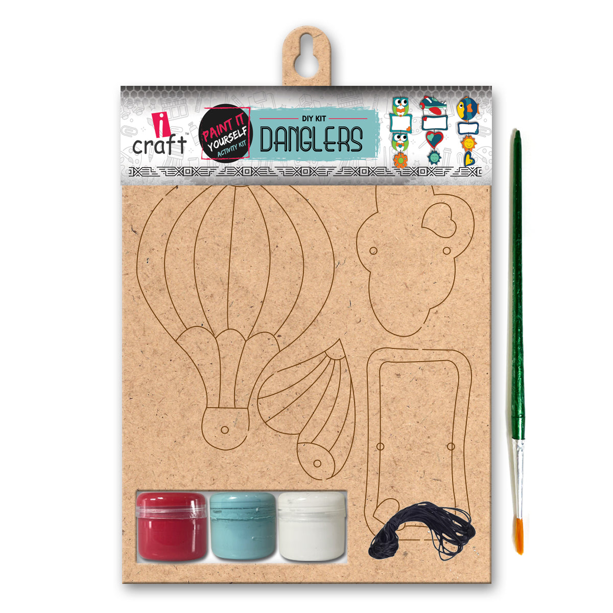 HOT AIR BALLOON DANGLER – Anu art and craft supplies